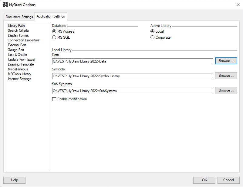 Library Network Configuration