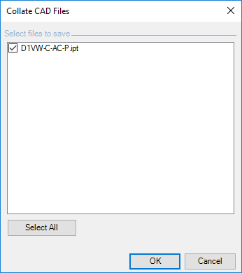 Collate CAD Files