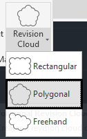 Add a triangle tag with a letter inside for drawing revisions in HyDraw CAD