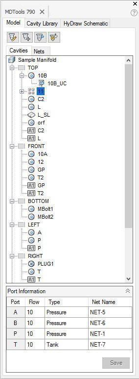 MDTools Cavities Browser