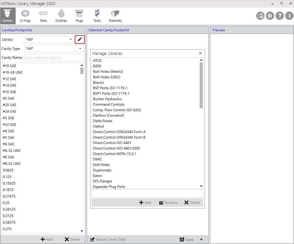 MDTools Library Manager 2020