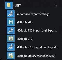 MDTools Library Manager 2020