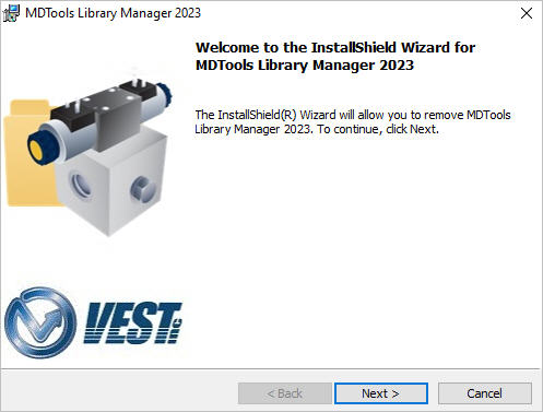 Install MDTools Library Manager 2023