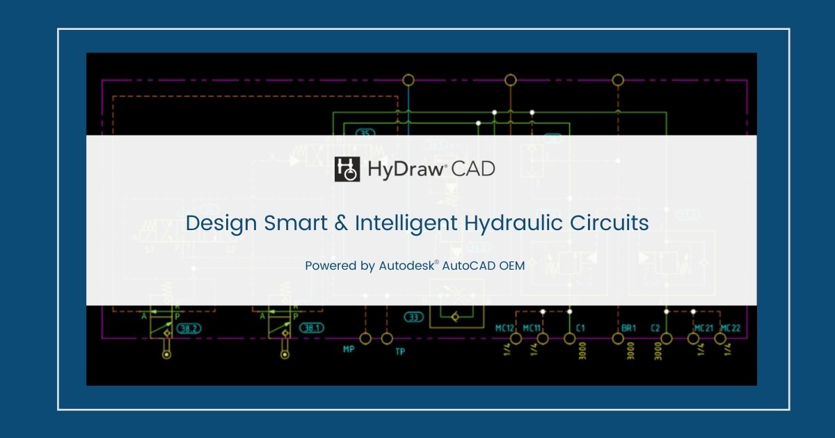 Circuit Design software with self contained 2D CAD engine, HyDraw CAD ...